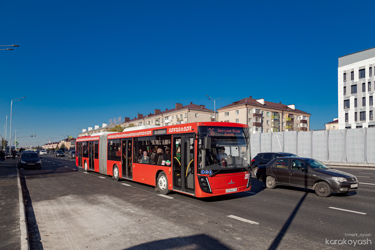 Татарстан, МАЗ-216.047 № 681 — Фото — Автобусный транспорт