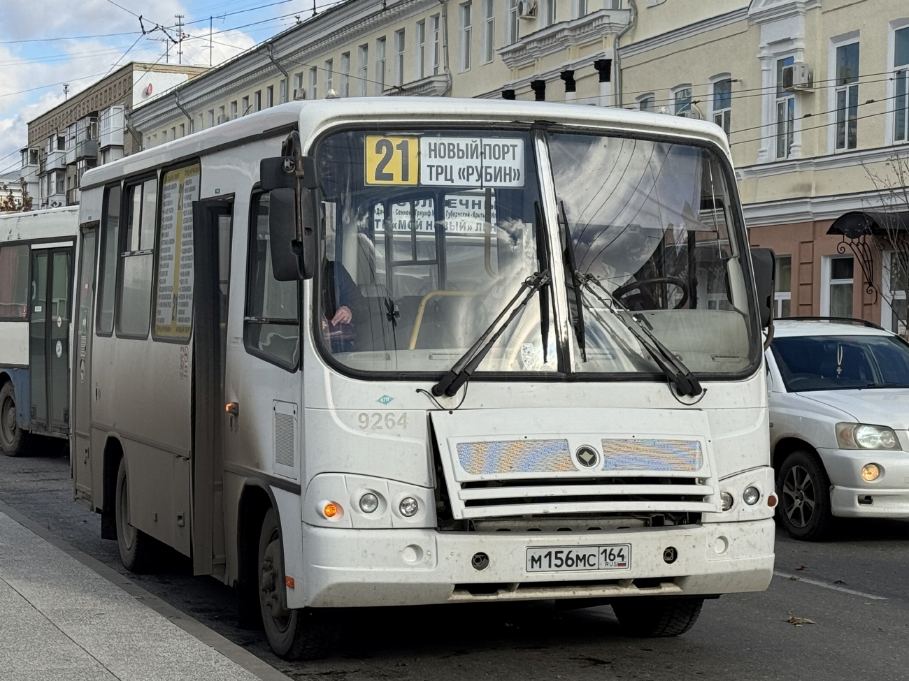 Саратовская область, ПАЗ-320302-08 № М 156 МС 164 — Фото — Автобусный транспорт