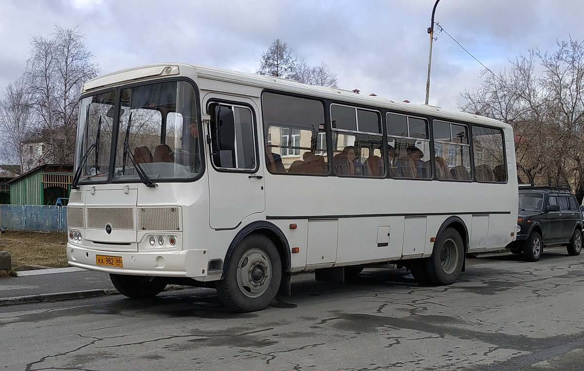 Свердловская область, ПАЗ-4234-04 № КА 982 66 — Фото — Автобусный транспорт