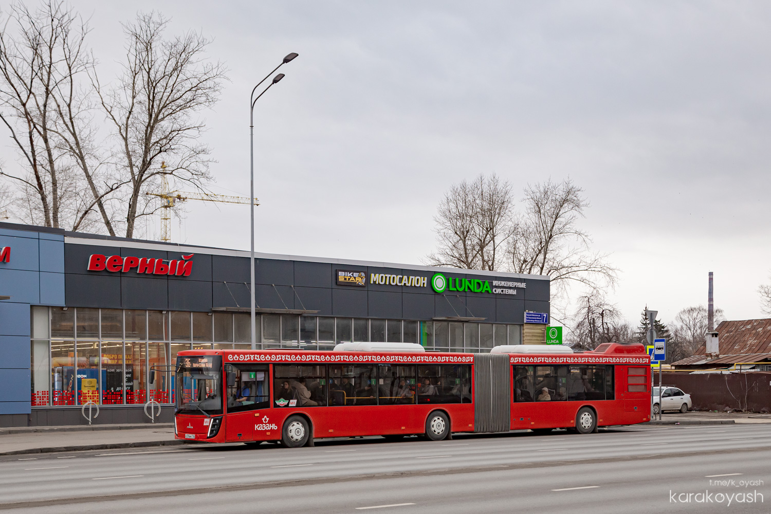 Татарстан, МАЗ-216.047 № 681 — Фото — Автобусный транспорт