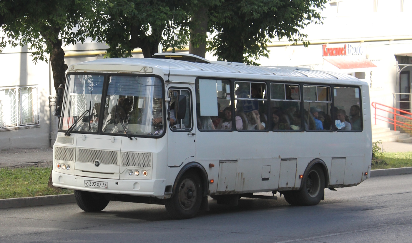 Кировская область, ПАЗ-4234-04 № О 392 ХА 43 — Фото — Автобусный транспорт