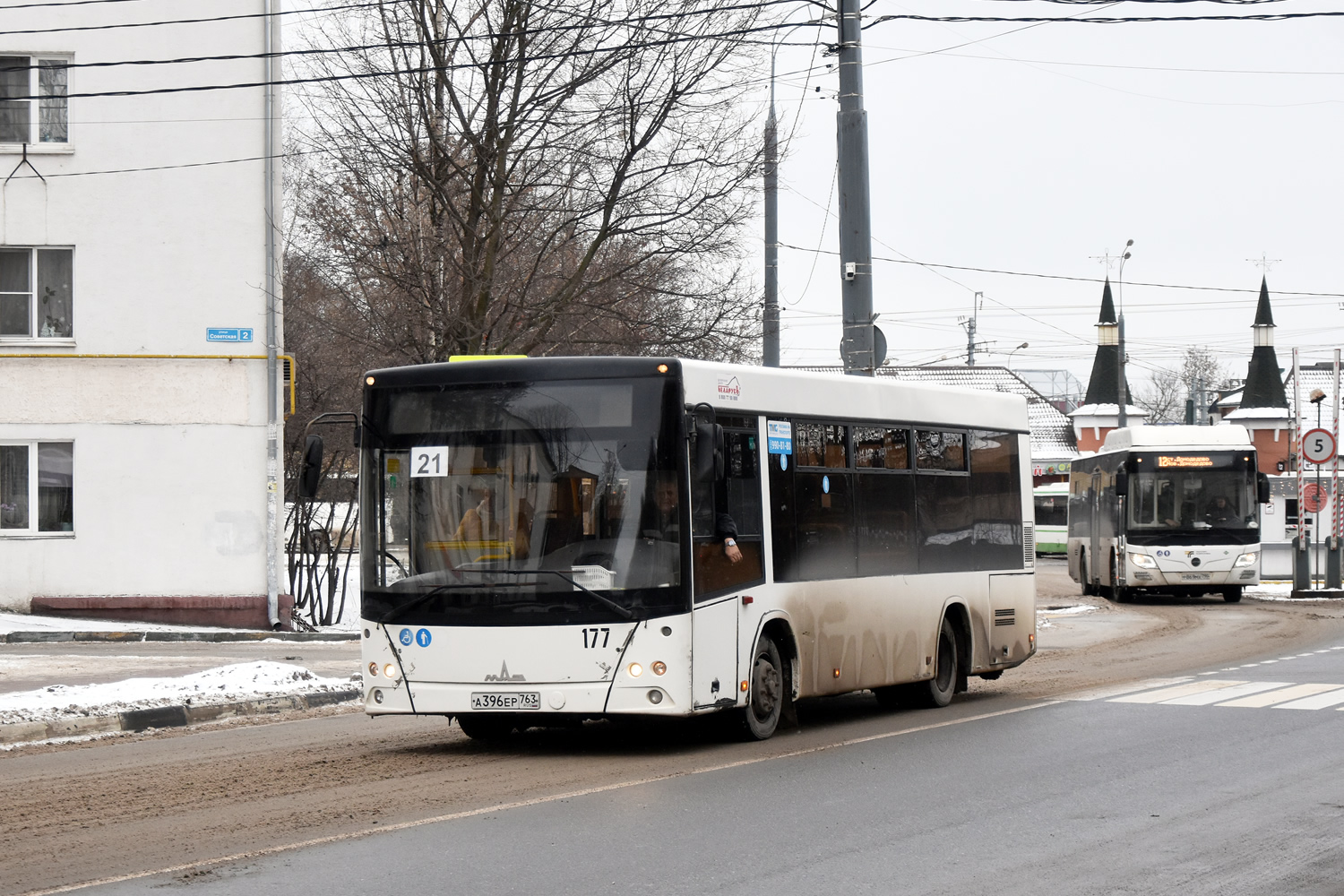 Московская область, МАЗ-206.085 № А 396 ЕР 763 — Фото — Автобусный транспорт