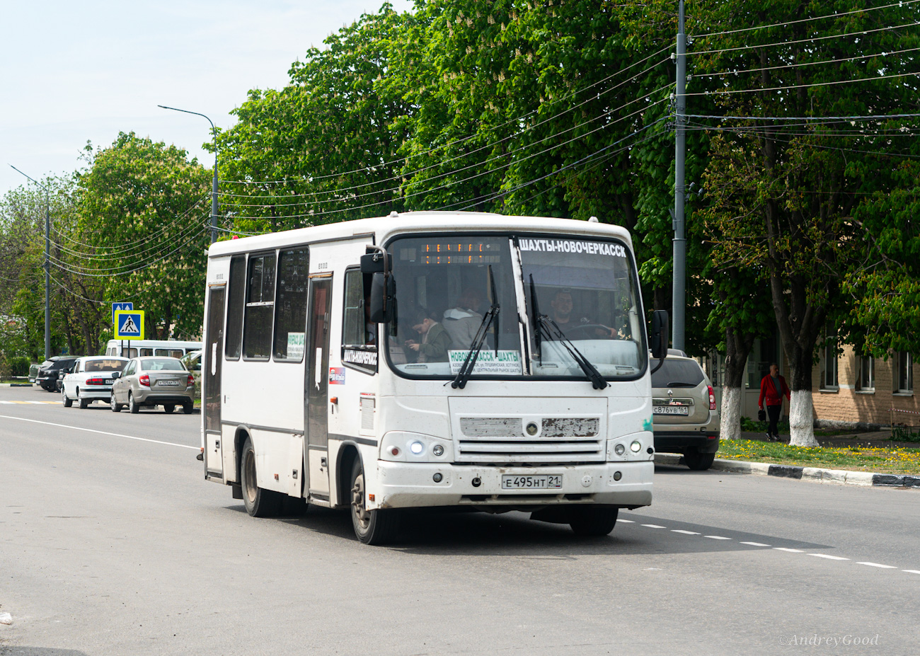 Ростовская область, ПАЗ-320302-11 № Е 495 НТ 21 — Фото — Автобусный транспорт