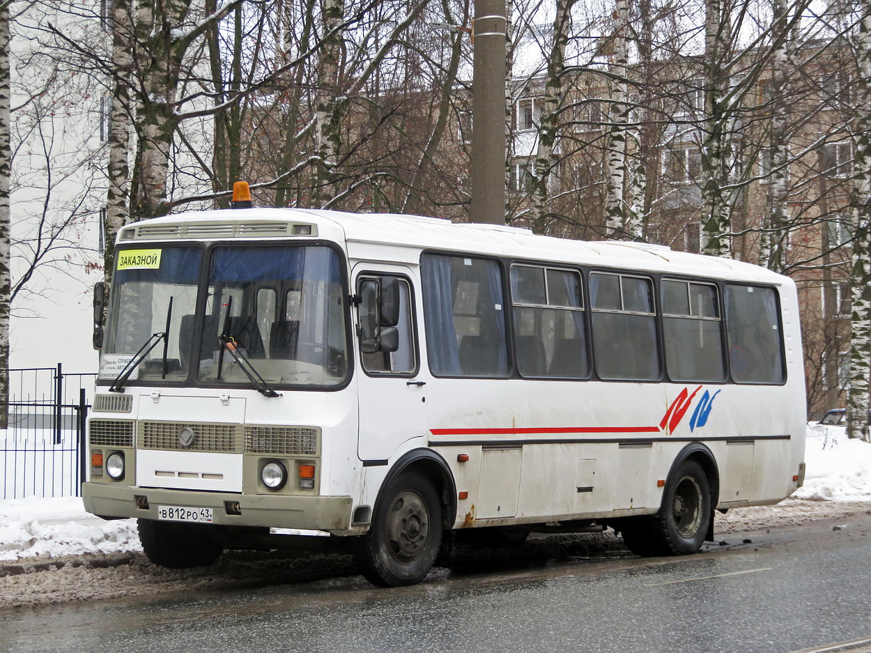Кировская область, ПАЗ-4234-05 № В 812 РО 43 — Фото — Автобусный транспорт