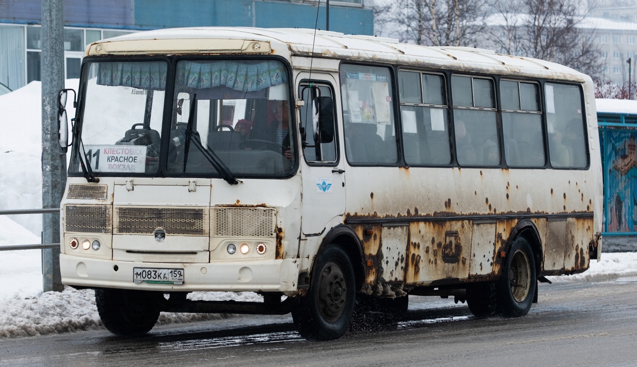 Пермский край, ПАЗ-4234-04 № М 083 КА 159 — Фото — Автобусный транспорт