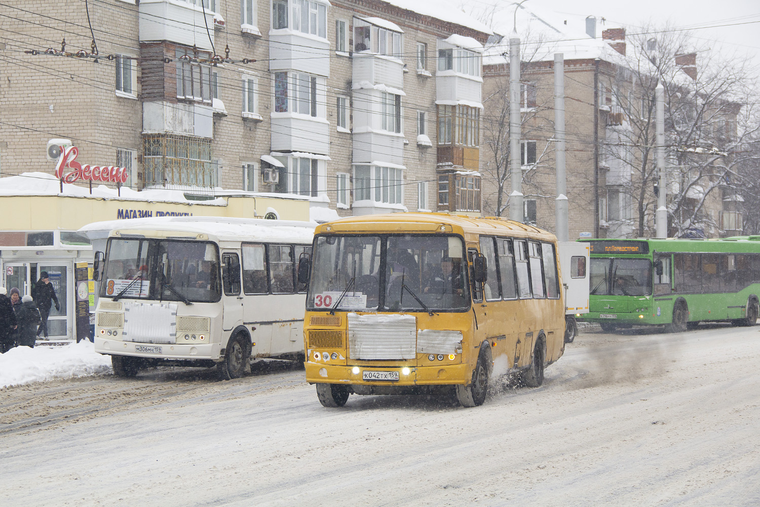 Пермский край, ПАЗ-4234-04 № К 042 ТХ 159 — Фото — Автобусный транспорт