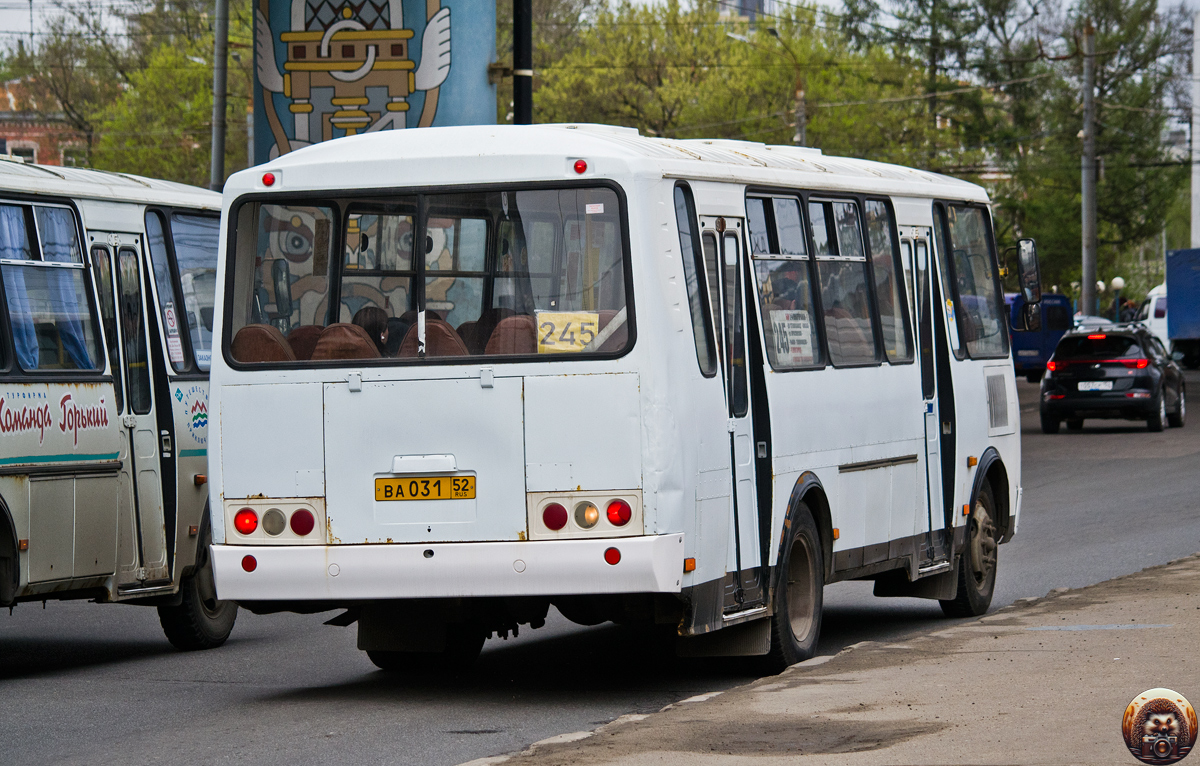Нижегородская область, ПАЗ-4234-04 № ВА 031 52 — Фото — Автобусный транспорт