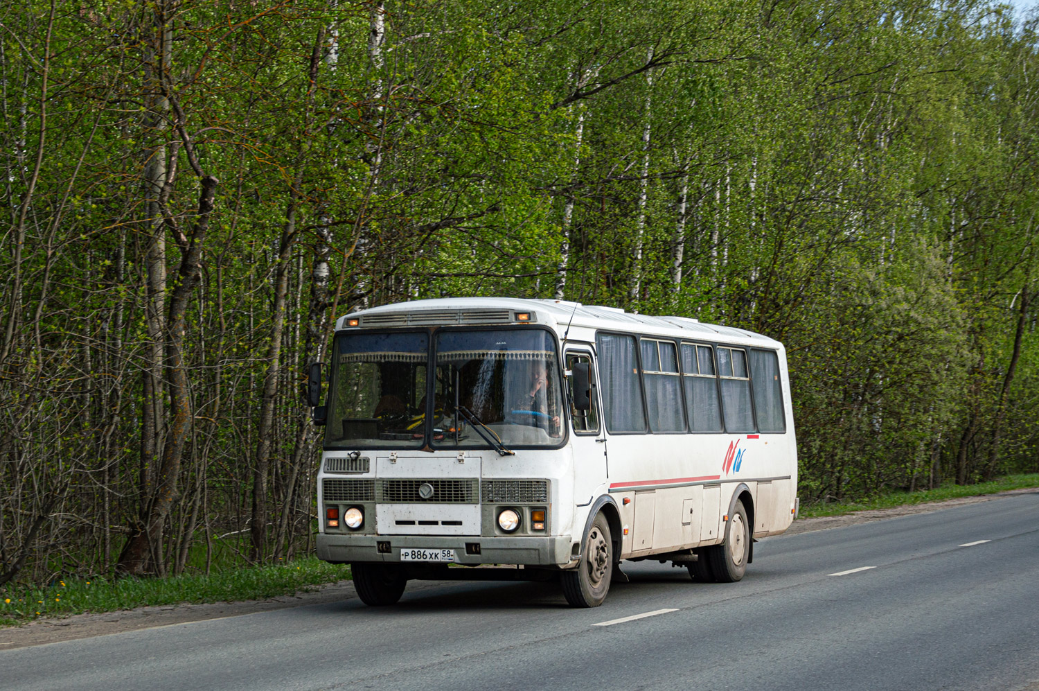 Пензенская область, ПАЗ-4234-05 № Р 886 ХК 58 — Фото — Автобусный транспорт