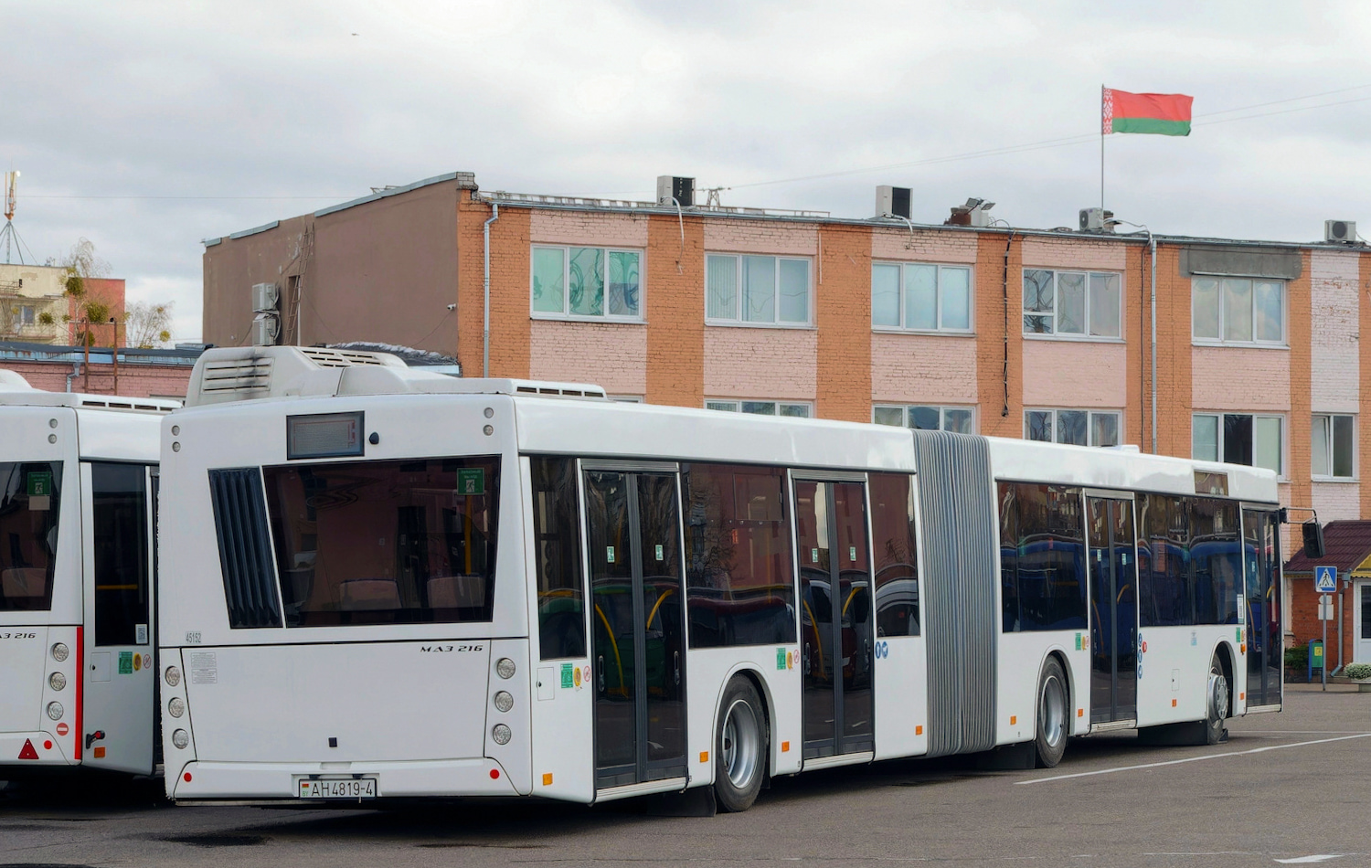 Гродненская область, МАЗ-216.047 № 045152 — Фото — Автобусный транспорт