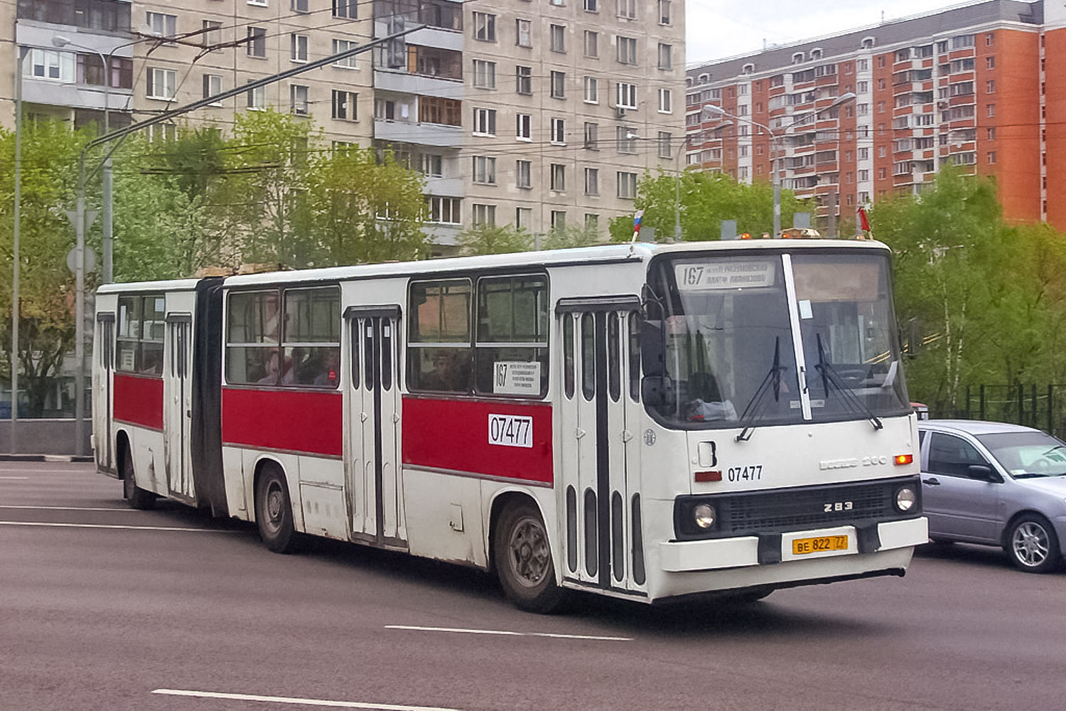 Москва, Ikarus 280.33 № 07477 — Фото — Автобусный транспорт